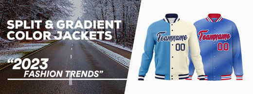 Split & Gradient Color Jackets: 2023 Fashion Trends - KXKSHOP