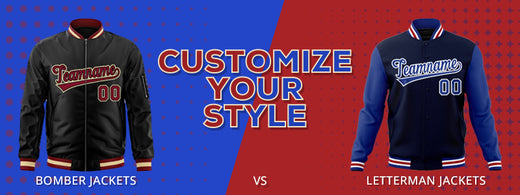Bomber Jackets vs. Letterman Jackets: Customize Your Style - KXKSHOP