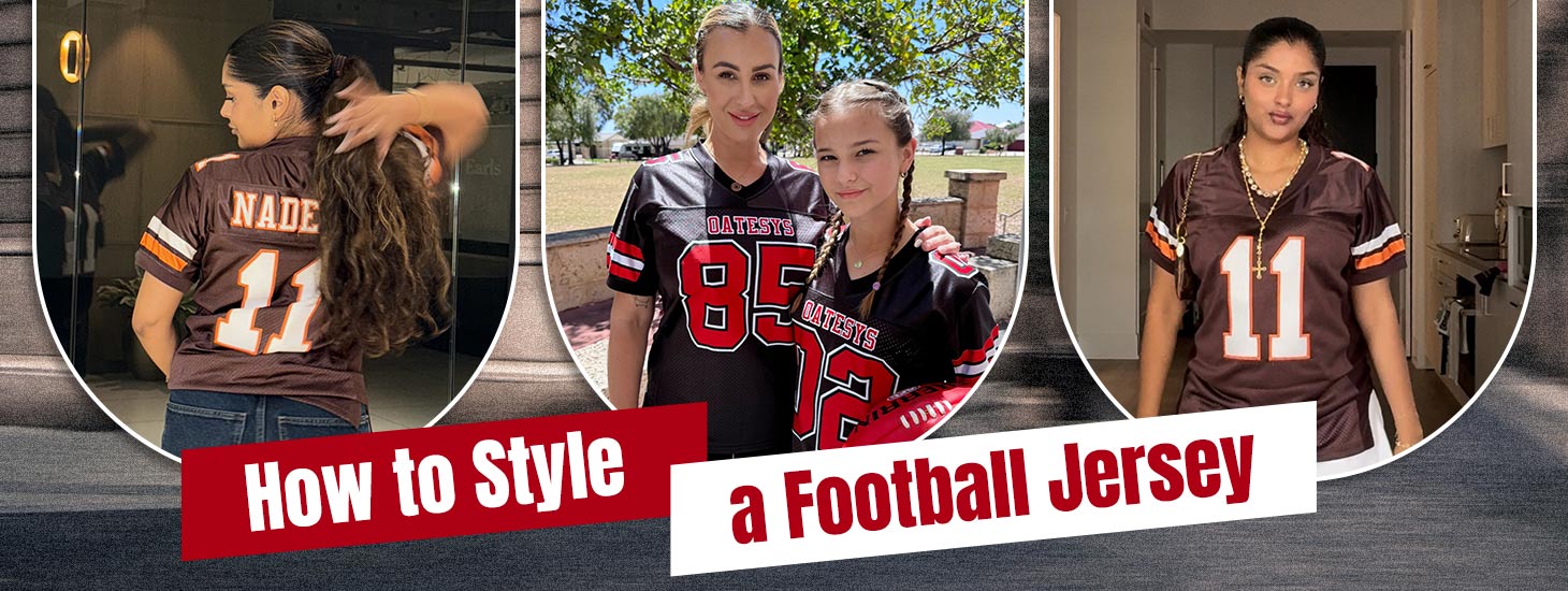 How to Style a Football Jersey: Tips for Rocking Your Custom Look - KXKSHOP
