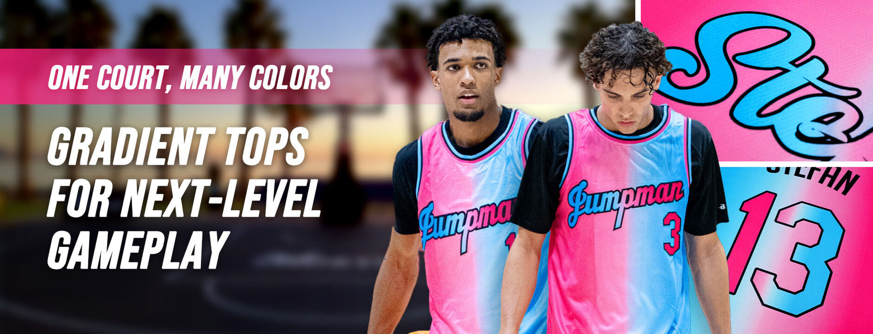 Custom Basketball Gradient Fashion Sets Jersey | Fade Suits - KXKSHOP