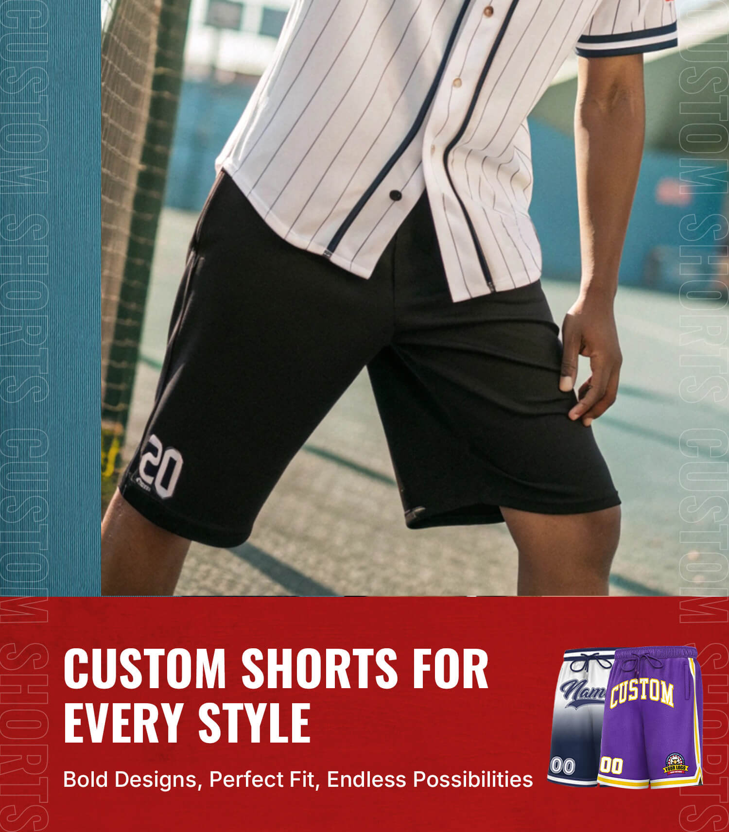 KXKSHOP Custom Basketball Shorts | Print & Embroidered Basketball Shorts