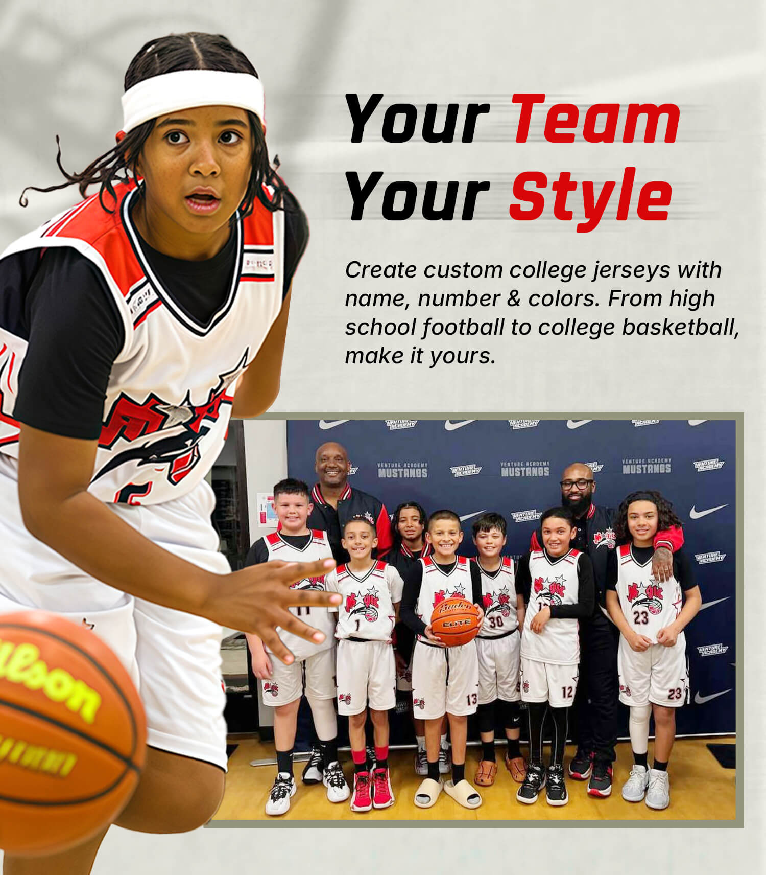 KXKSHOP Custom School Team Uniforms | Personalized Jerseys for Students