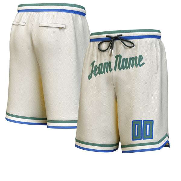 Customized Cream Cool Desighed Basketball Shorts for Team - KXKSHOP