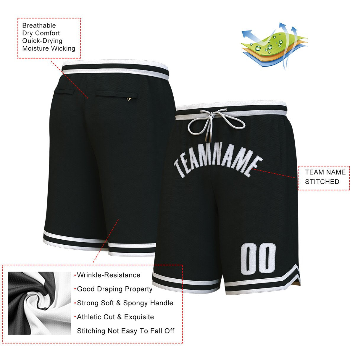 Custom Basketball Shorts | Design Your Own Shorts - KXKSHOP