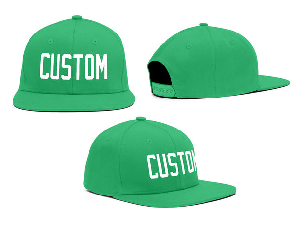 Customize Kelly Green Hats | Personalised Fitted Caps - KXKSHOP
